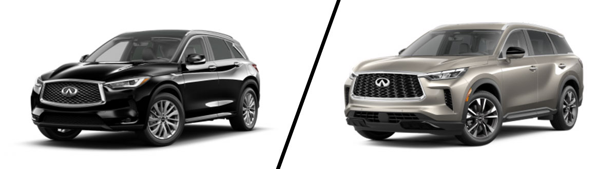 2024 INFINITI QX50 vs QX60 | Crest INFINITI | INFINITI Dealer in Frisco, TX