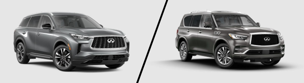 2024 INFINITI QX60 vs QX80 | Crest INFINITI | INFINITI Dealer in Frisco, TX