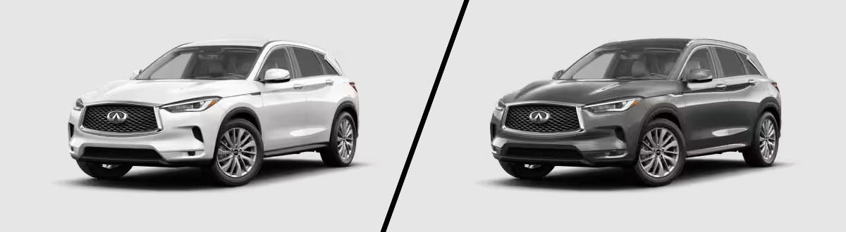 2025 INFINITI QX50 Pure vs QX50 Luxe | Crest INFINITI | INFINITI Dealer in Frisco, TX