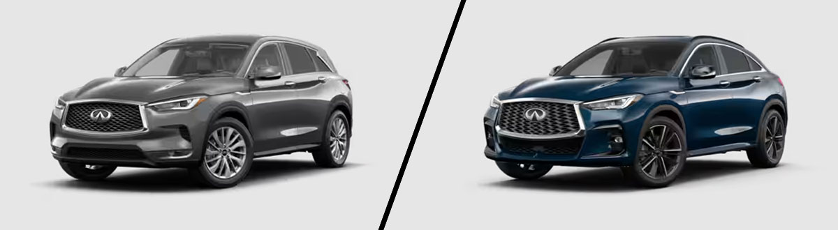 2025 INFINITI QX50 vs QX55 | Crest INFINITI | INFINITI Dealer in Frisco, TX