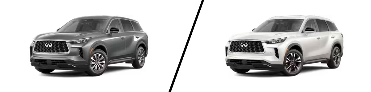 2025 INFINITI QX60 Pure vs Sensory | Crest INFINITI | INFINITI Dealer in Frisco, TX